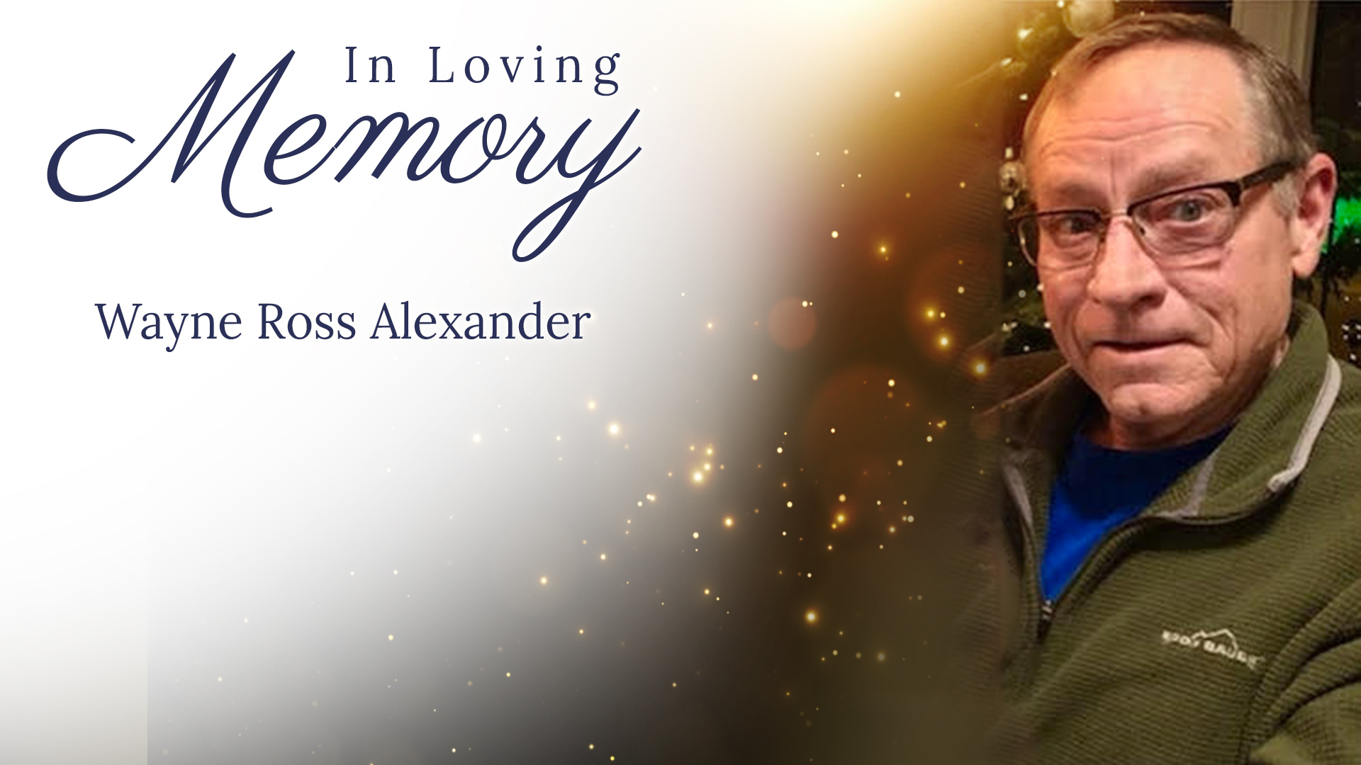 Wayne Ross Alexander - Legacy Tribute Video